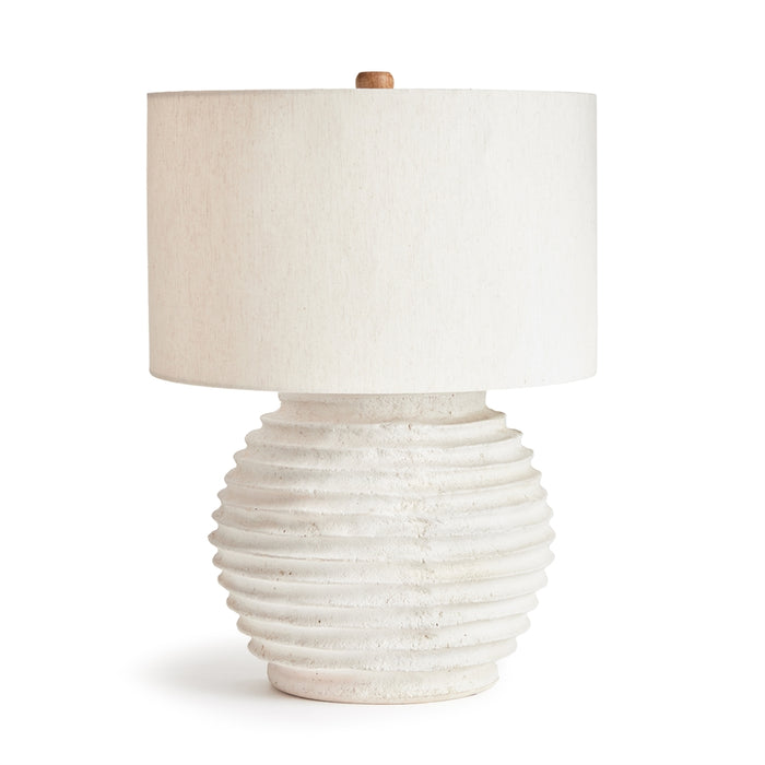 Cream Ceramic Table Lamp | Canggu Home