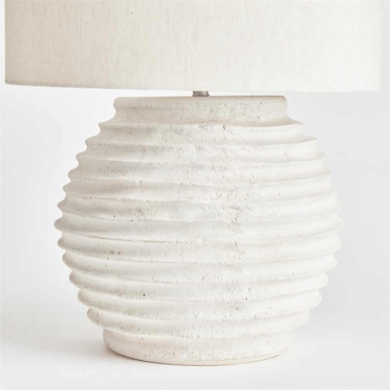 Cream Ceramic Table Lamp | Canggu Home