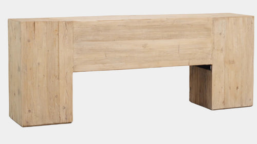 Reclaimed Elm Beam Console Table | Canggu Home