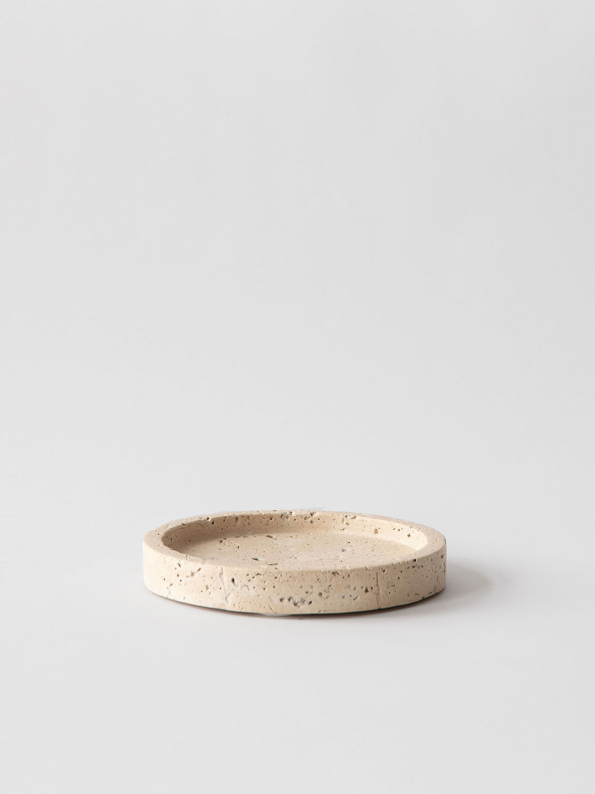 Travertine Plate | Canggu Home