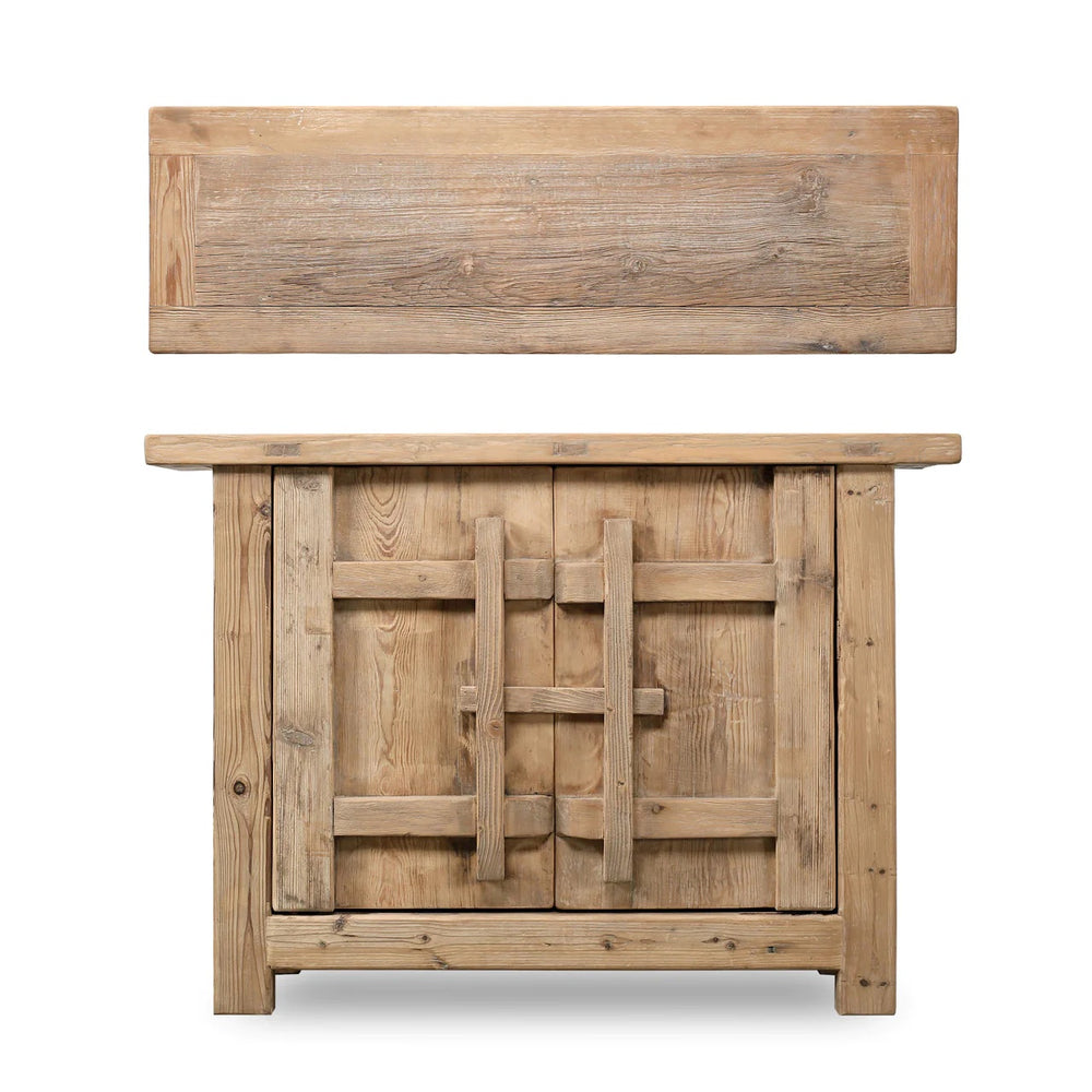 Two Door Elm Cabinet | Canggu Home