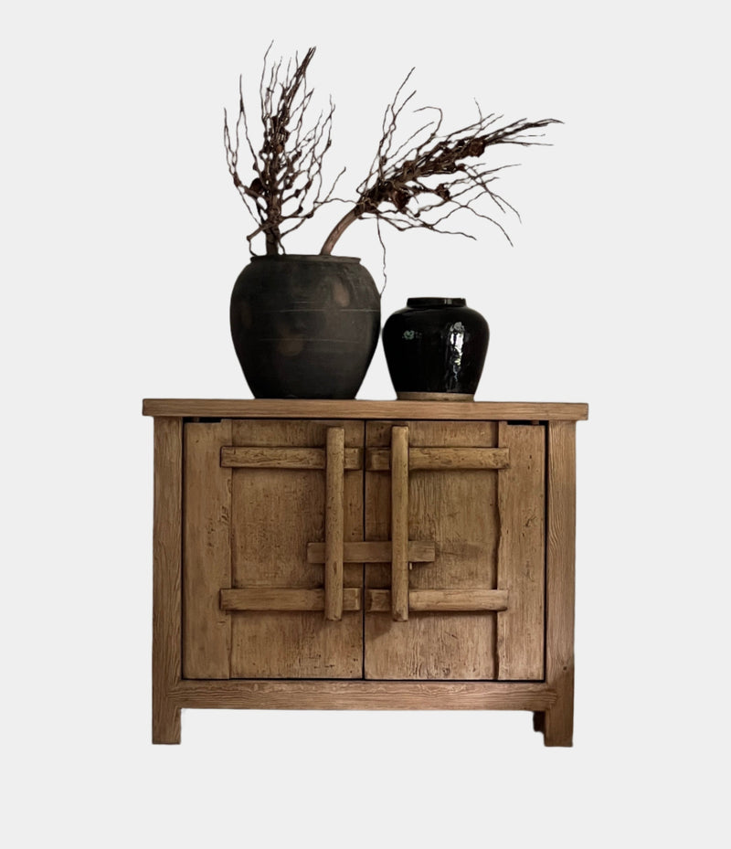Two Door Elm Cabinet | Canggu Home